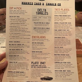 HEIGHTS TACO & TAMALE - Updated 2024 - 309 Photos & 392 Reviews - 5805 ...