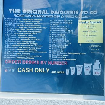 DAIQUIRIS TO GO - Updated July 2025 - 70 Photos & 101 Reviews - 543 S ...