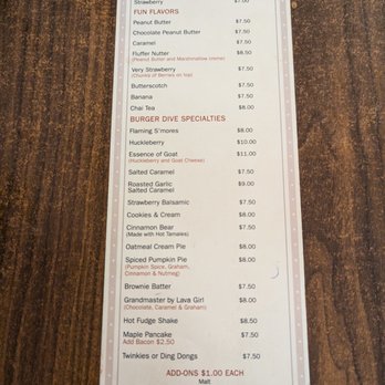 THE BURGER DIVE - Updated April 2025 - 360 Photos & 678 Reviews - 114 N ...