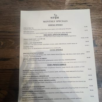 STIR - Updated October 2025 - 931 Photos & 589 Reviews - 4242 Six Forks ...