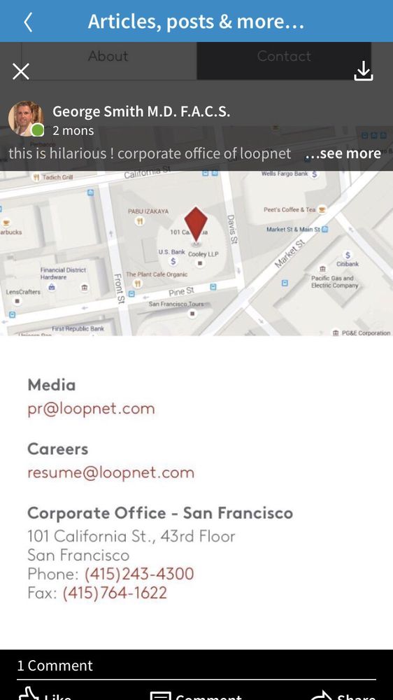 LOOPNET - Updated May 2025 - 160 Reviews - 101 California St, San ...