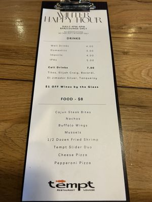 TEMPT RESTAURANT LOUNGE - Updated July 2024 - 119 Photos & 128 Reviews ...