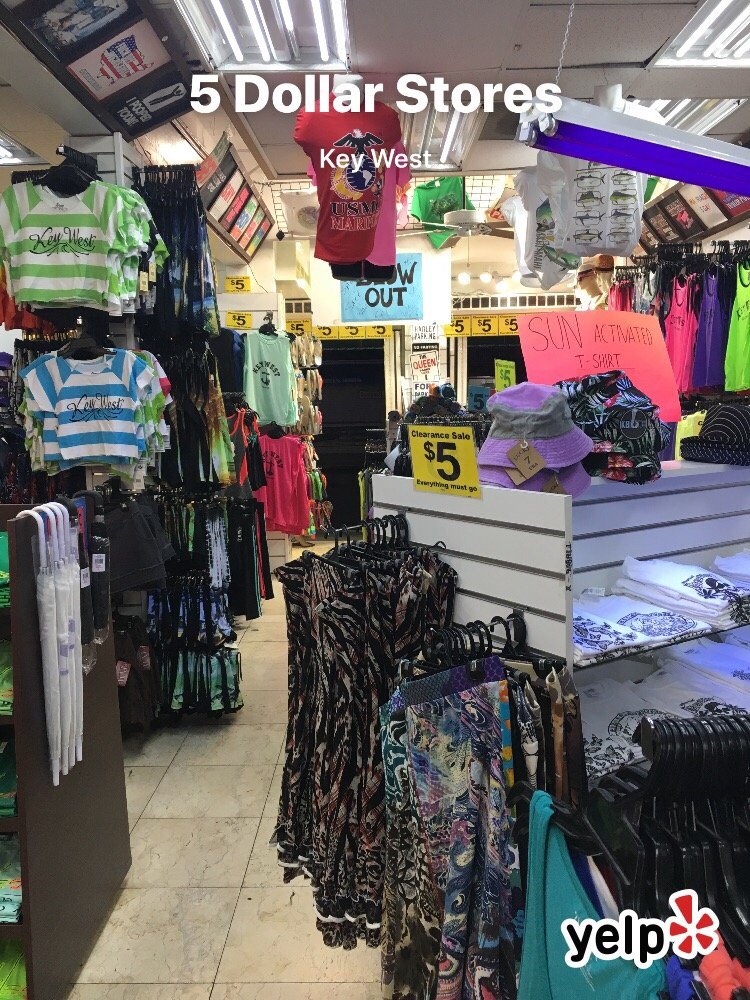 5 DOLLAR STORES - 109 Duval St, Key West, FL - Yelp