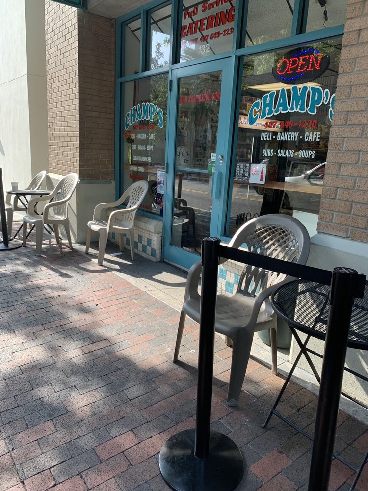 CHAMPS DELI BAKERY & CAFE - 16 Reviews - 132 E Central Blvd, Orlando ...