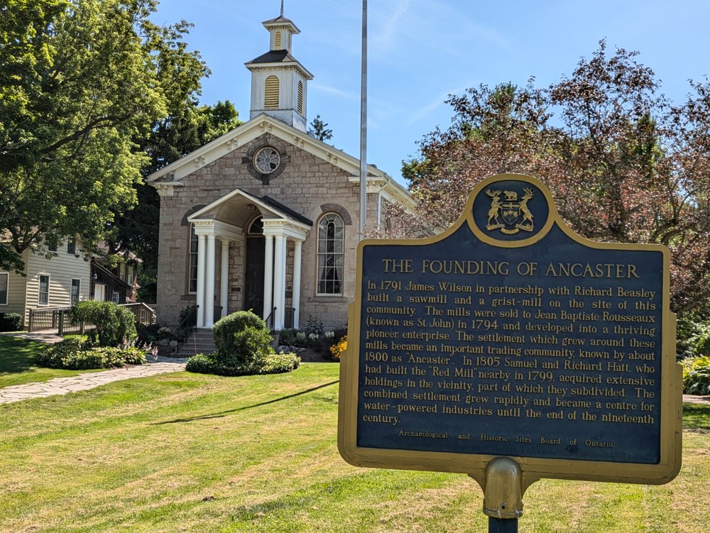 THE FOUNDING OF ANCASTER HISTORICAL MARKER - Updated September 2024 ...