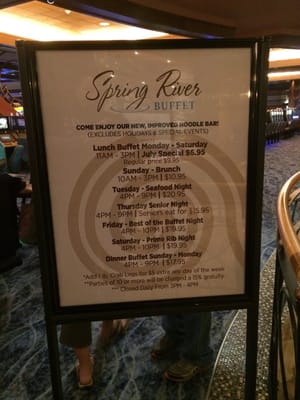 SPRING RIVER BUFFET - 23 Reviews - 69300 E Nee Rd, Quapaw, Oklahoma ...