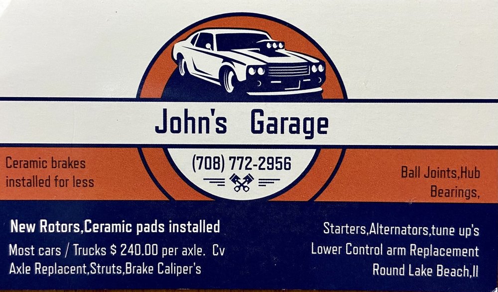 JOHN’S GARAGE - Updated June 2025 - 1024 Crescent Ct, Round Lake Beach ...