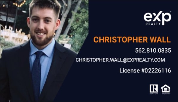 CHRISTOPHER WALL - EXP REALITY - Updated May 2024 - Contact Agent - 303 N Glenoaks Blvd, Burbank ...