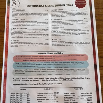 SUTTONS BAY CIDERS - Updated January 2026 - 242 Photos & 117 Reviews ...