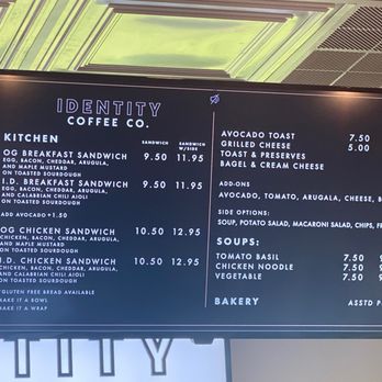 IDENTITY COFFEE - Updated July 2025 - 12 Photos & 16 Reviews - 312 ...