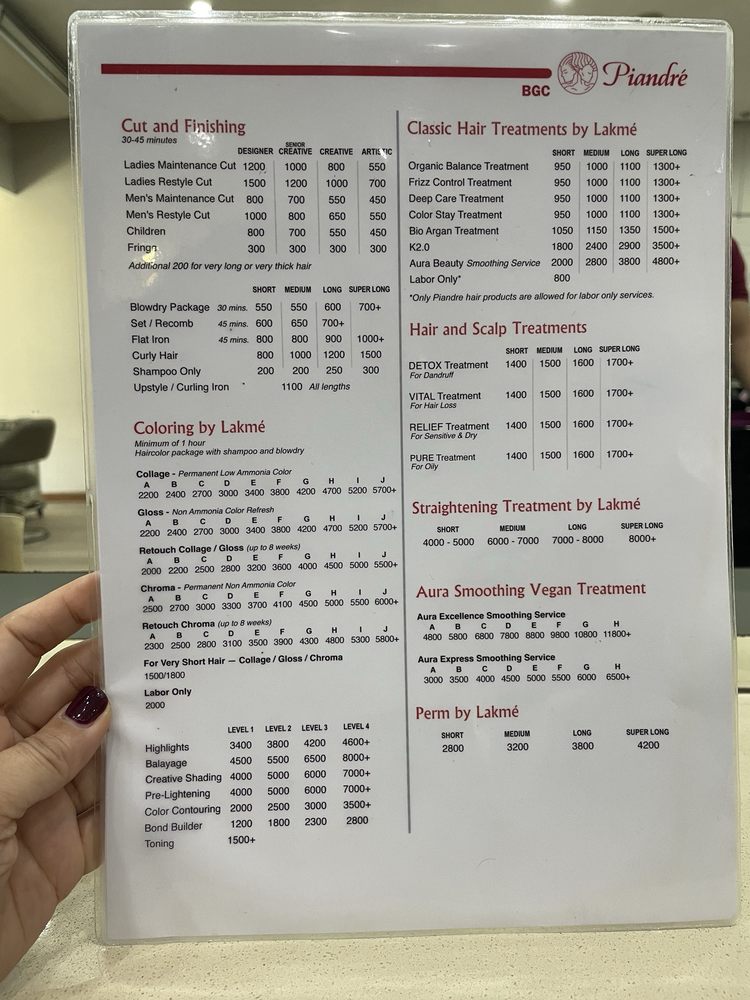 PIANDRE SALON - Updated December 2025 - 7th Avenue, Taguig, Metro ...