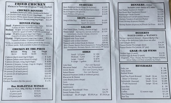 WATSON’S CARRY OUT & CATERING - Updated December 2025 - 26 Photos & 44 ...