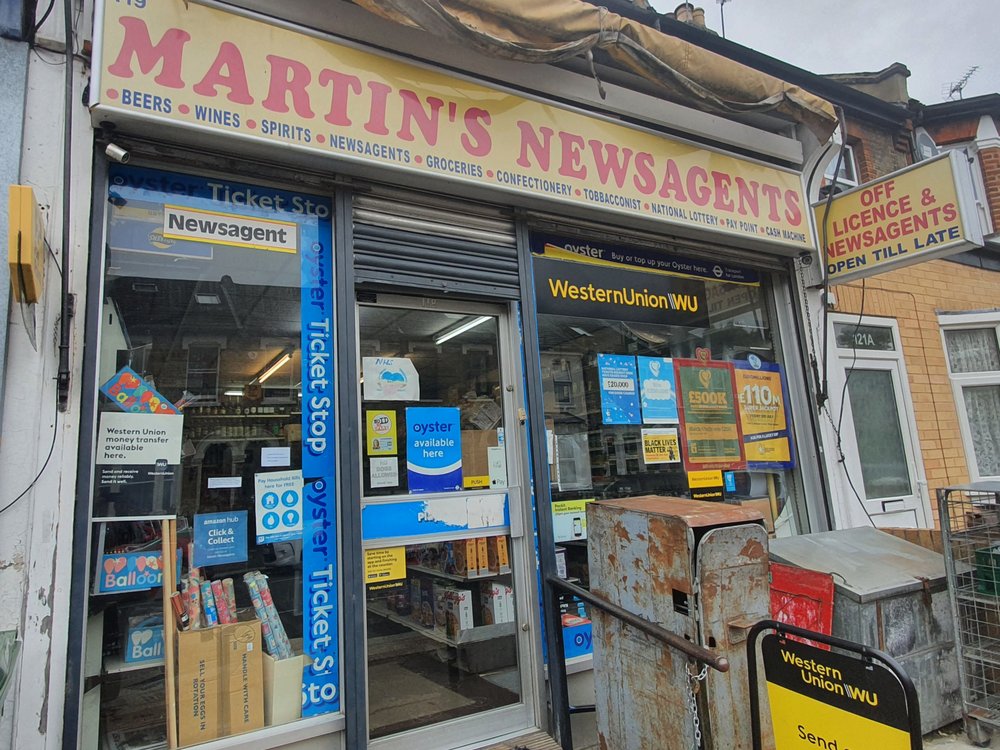 MARTINS NEWSAGENTS - 119 Godwin Road, London, United Kingdom ...
