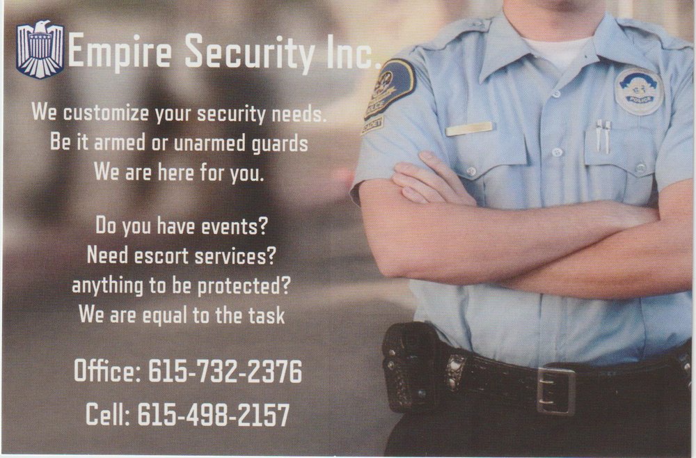 EMPIRE SECURITY - Request a Quote - 325 Plus Park Blvd, Nashville ...