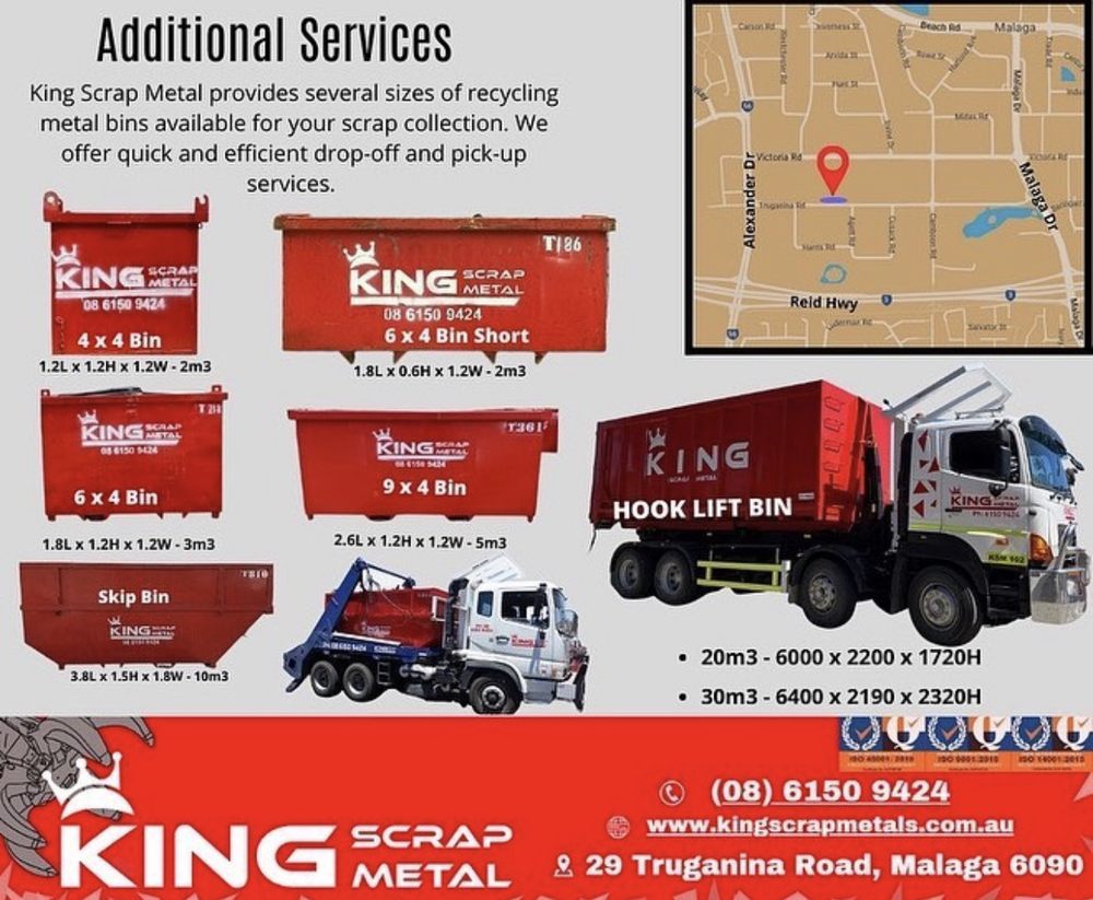 KING SCRAP METALS - Updated December 2024 - 29 Truganina Rd, Malaga ...
