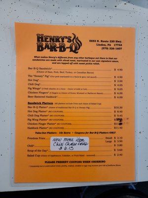 HENRY’S BAR B Q - Updated November 2025 - 10 Photos & 24 Reviews - 5693 ...
