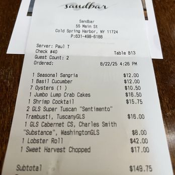 SANDBAR - Updated October 2025 - 665 Photos & 308 Reviews - 55 Main St ...