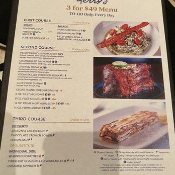 PERRYS STEAKHOUSE & GRILLE - PARK MEADOWS - Updated January 2025 - 852 ...
