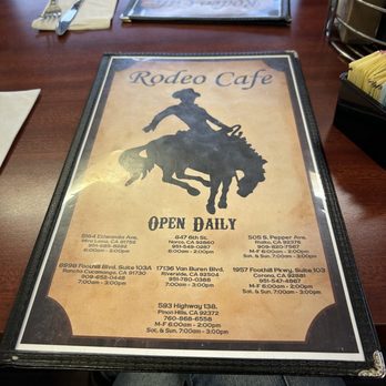 RODEO CAFE - Updated May 2024 - Yelp