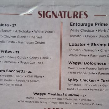 ENTOURAGE - Updated September 2025 - 215 Photos & 87 Reviews - 5101 ...