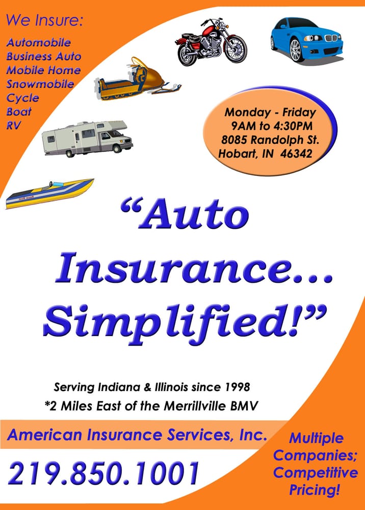 AMERICAN INSURANCE SERVICES - 8085 Randolph St, Hobart, Indiana ...