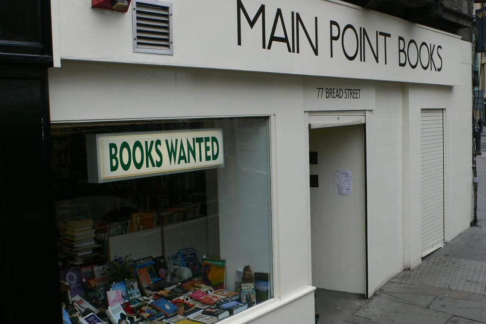 MAIN POINT BOOKS - Updated August 2024 - 77 Bread Street, Edinburgh ...