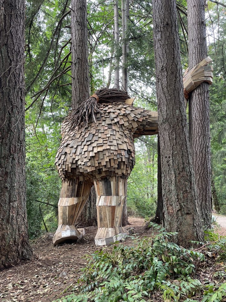 JAKOB TWO TREES - Rainier Trl, Issaquah, Washington - Public Art - Yelp