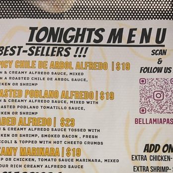 BELLA MIA PASTA - Updated July 2025 - 40 Photos & 66 Reviews - 3476 Van ...