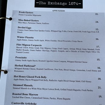 THE EXCHANGE 1874 - Updated February 2025 - 232 Photos & 121 Reviews ...