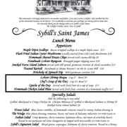 Sybill's Restaurant and Gift Shop - Reservations - New American - Saint ...
