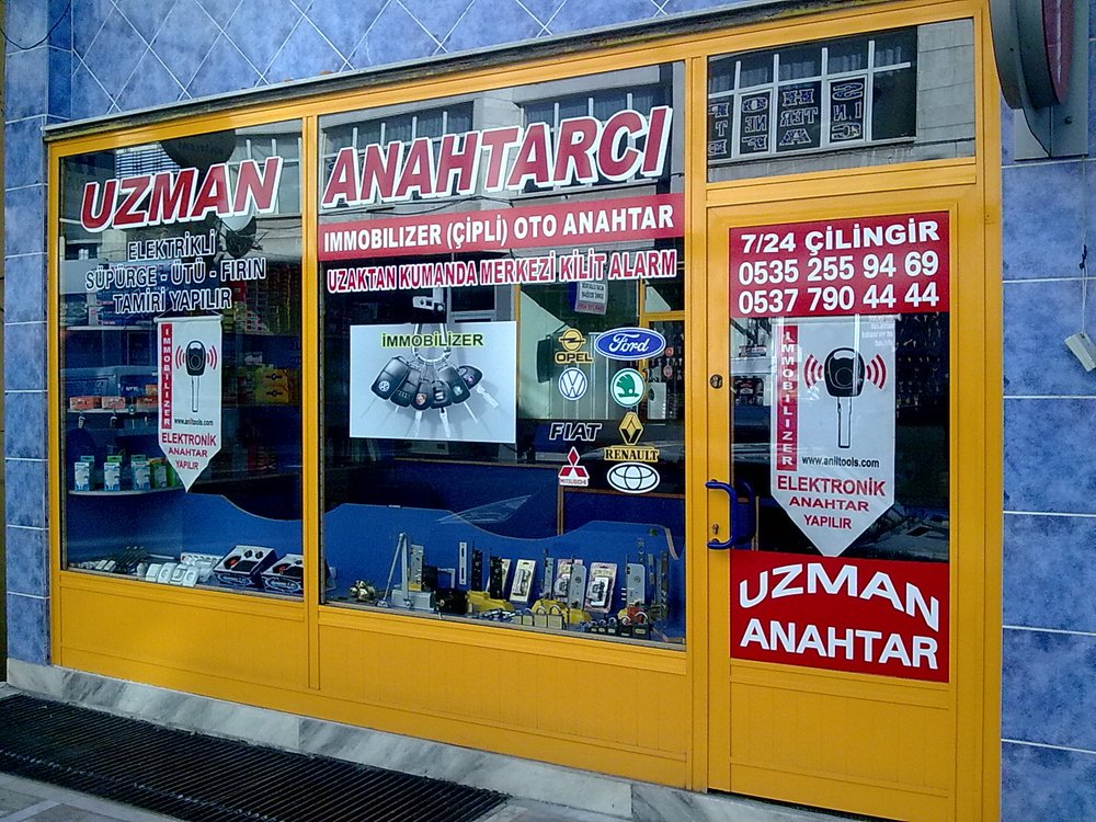 UZMAN ANAHTAR - Keys & Locksmiths - Sarıkaya Mh., Ankara, Turkey ...