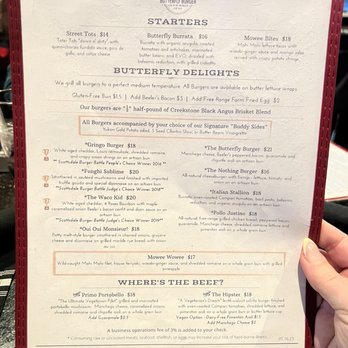 BUTTERFLY BURGER - Updated May 2024 - 540 Photos & 636 Reviews - 6657 ...