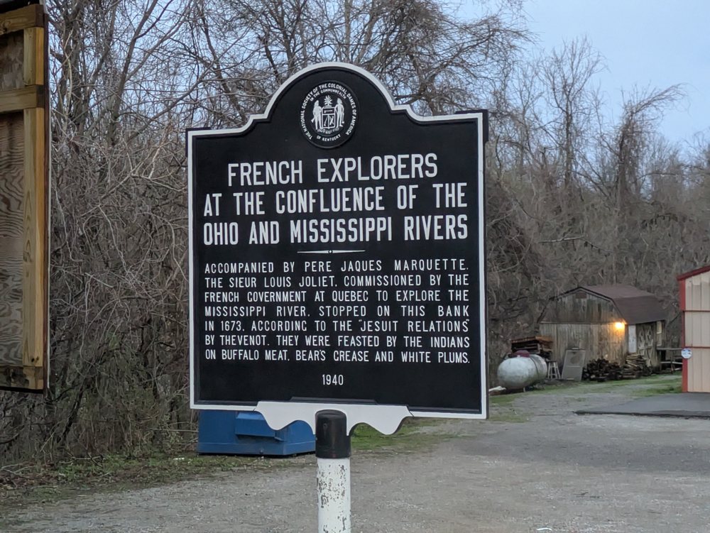 FRENCH EXPLORERS AT THE CONFLUENCE OF THE OHIO AND MISSISSIPPI ...