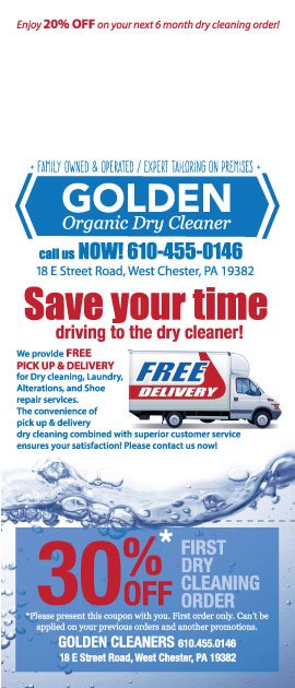 GOLDEN CLEANERS - Updated April 2025 - 18 E Street Rd, West Chester ...