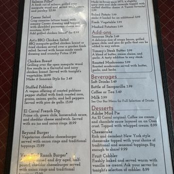 EL CORRAL - Updated April 2025 - 373 Photos & 526 Reviews - 2201 E ...