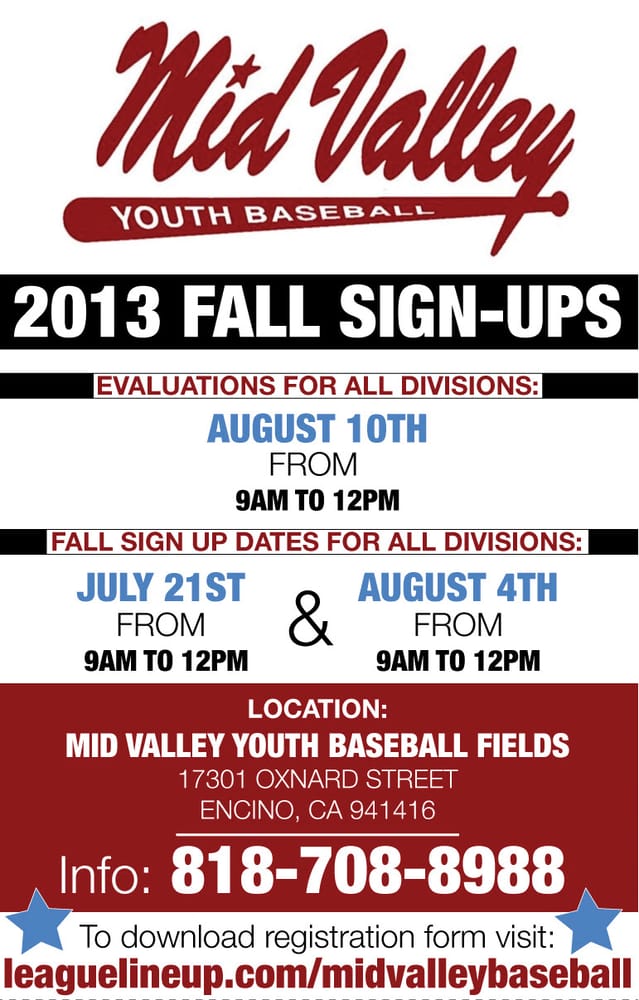 MID VALLEY YOUTH BASEBALL - Updated July 2025 - 11 Reviews - 17301 ...