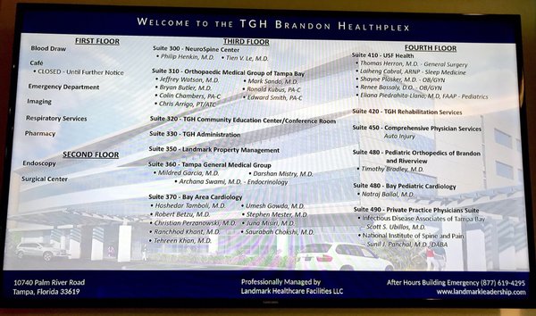 TGH BRANDON HEALTHPLEX - Updated December 2025 - 12 Photos & 45 Reviews ...