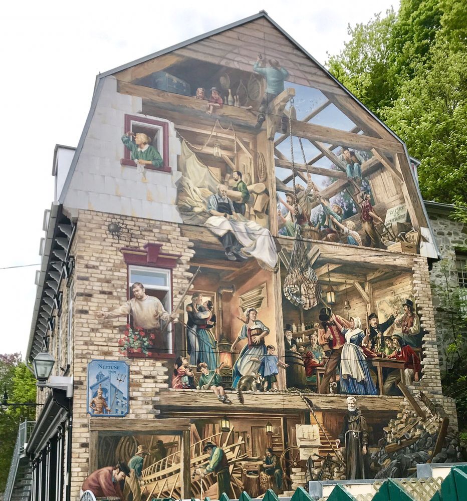 LA FRESQUE DU PETIT-CHAMPLAIN - 102, Rue du Petit-Champlain, Québec ...