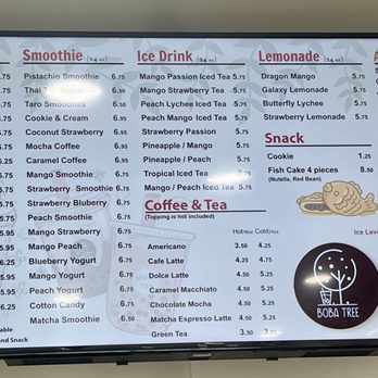 BOBA TREE - Updated May 2024 - 101 Photos & 40 Reviews - 8934 State St ...