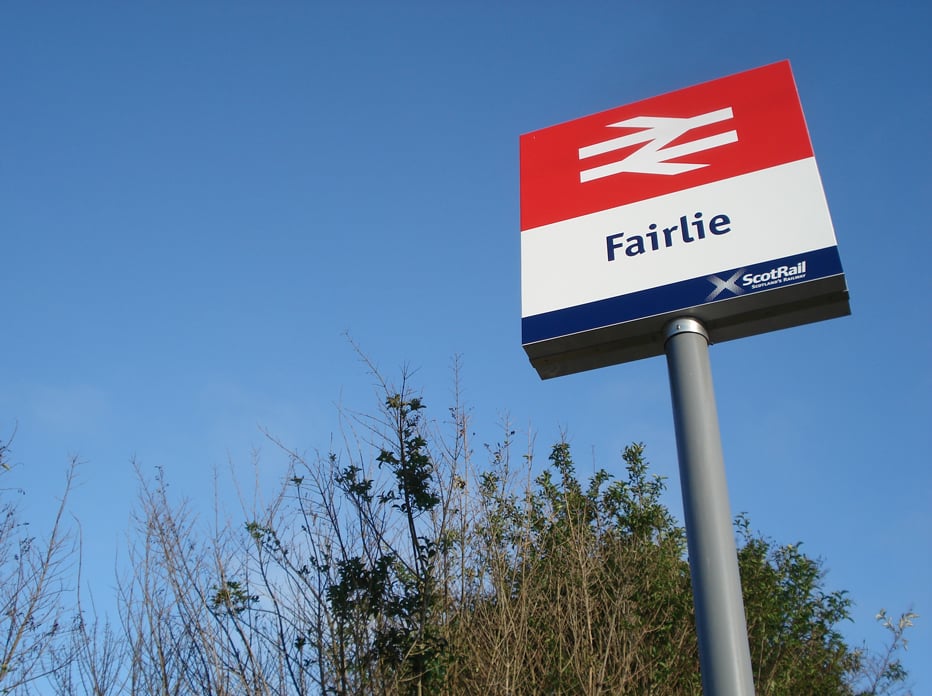 FAIRLIE STATION - Largs, North Ayrshire, United Kingdom - Train ...