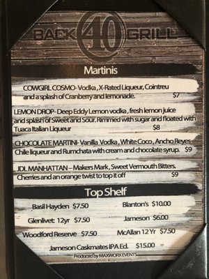 BACK 40 GRILL - 86 Photos & 66 Reviews - American (Traditional) - 5214 ...