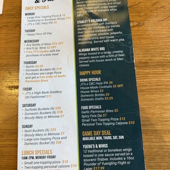 JT’S PIZZA & PUB - GRANDVIEW HEIGHTS - Updated December 2025 - 63 ...