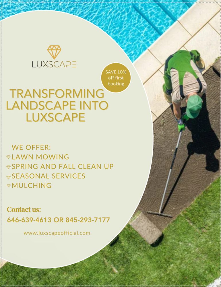 LUXSCAPE - Updated May 2024 - Request a Quote - Saugerties, New York - Lawn Services - Phone ...