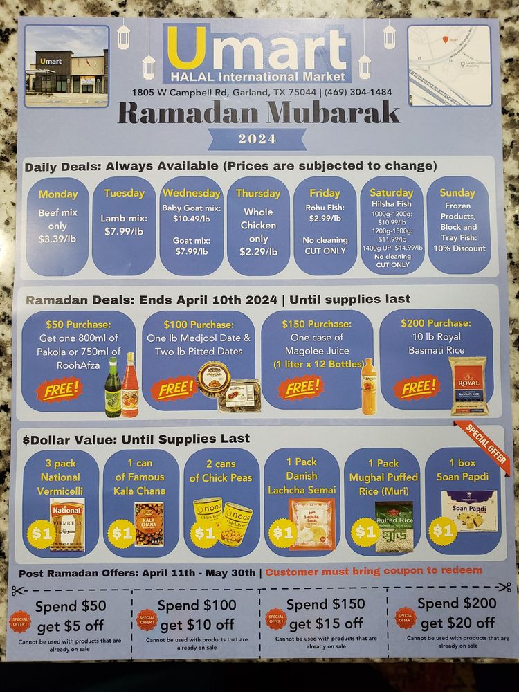 UMART - Updated October 2025 - 1805 W Campbell Rd, Garland, Texas ...