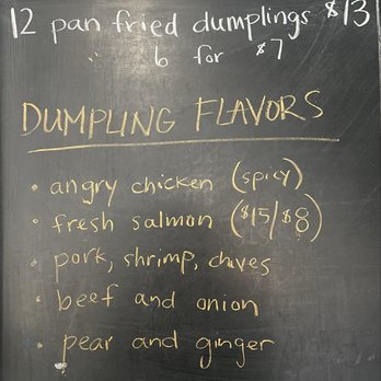 ANGRY DUMPLING - Updated August 2025 - 17 Photos - 142 S Main St ...