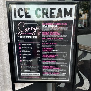 SORRY NOT SORRY CREAMERY - Updated April 2025 - 127 Photos & 90 Reviews ...