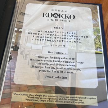 EDOKKO NIGIRI SUSHI - Updated October 2025 - 265 Photos & 40 Reviews ...