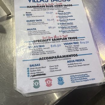 VILLA’S TACOS - GRAND CENTRAL MARKET - Updated August 2025 - 376 Photos ...