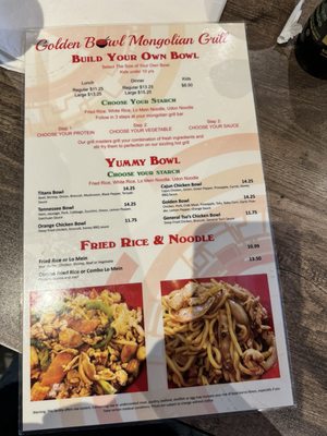 GOLDEN BOWL MONGOLIAN GRILL - Updated January 2026 - 34 Photos & 25 ...