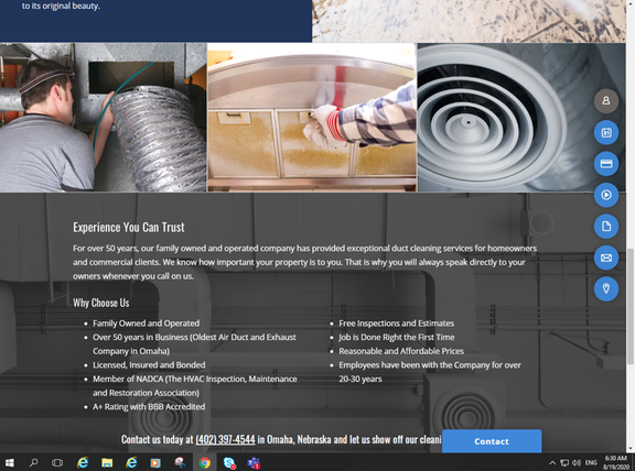 DYNA-KLEEN SERVICES - 4540 S 79th St, Omaha, Nebraska - Air Duct ...